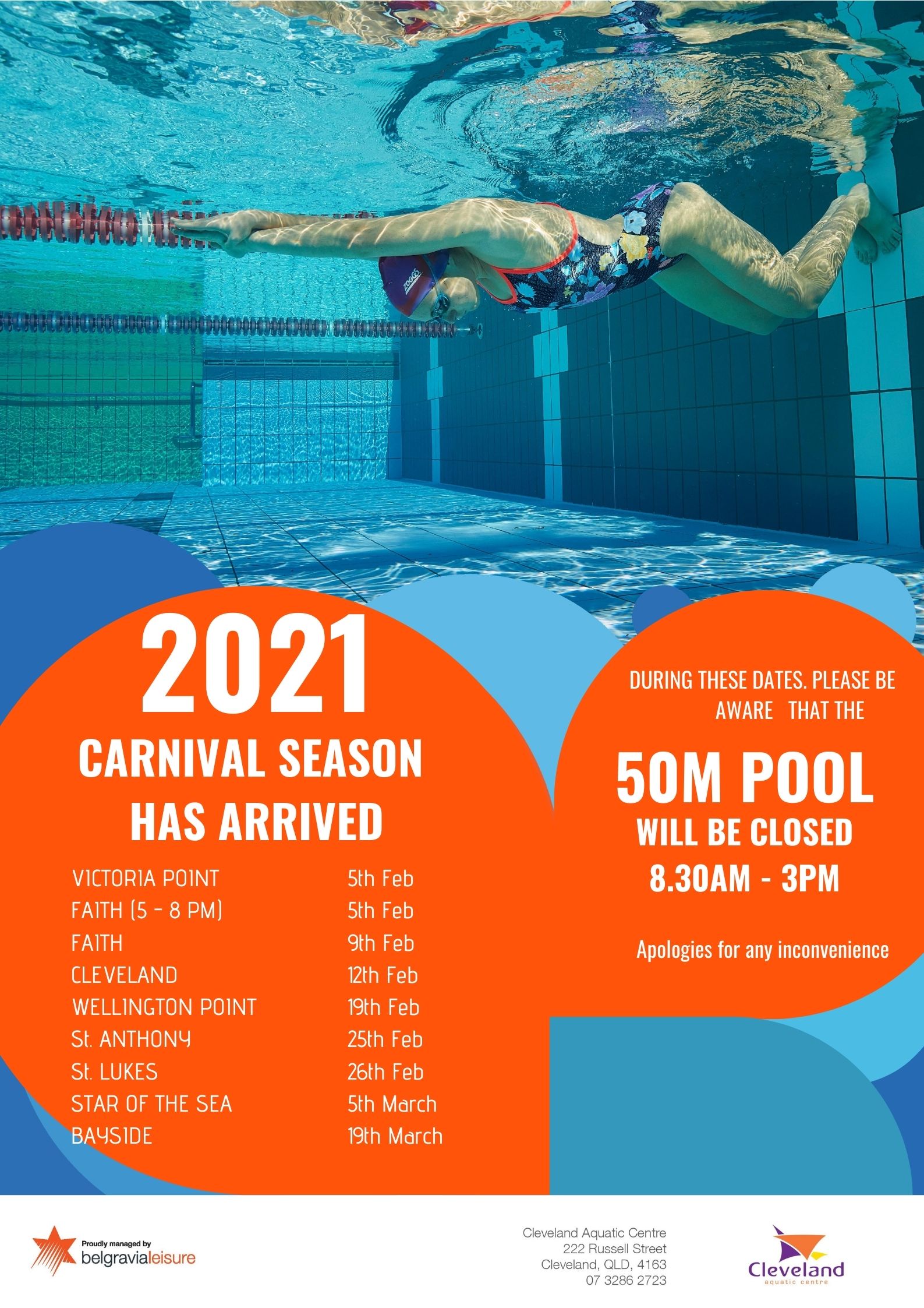 Home - Cleveland Aquatic Centre